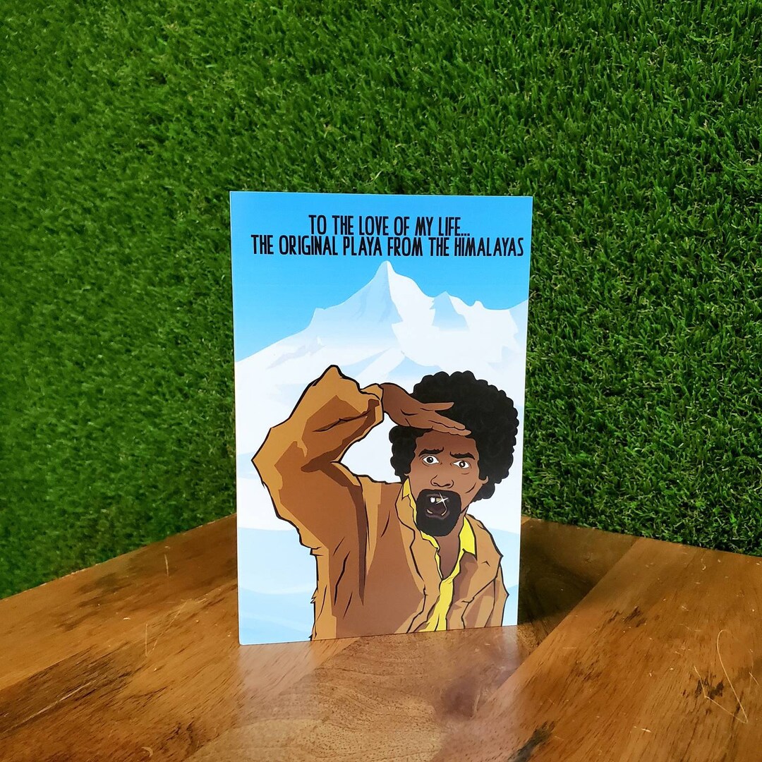 Jerome Rome Martin TV Show Love Card black Culture Card, Funny Greeting ...