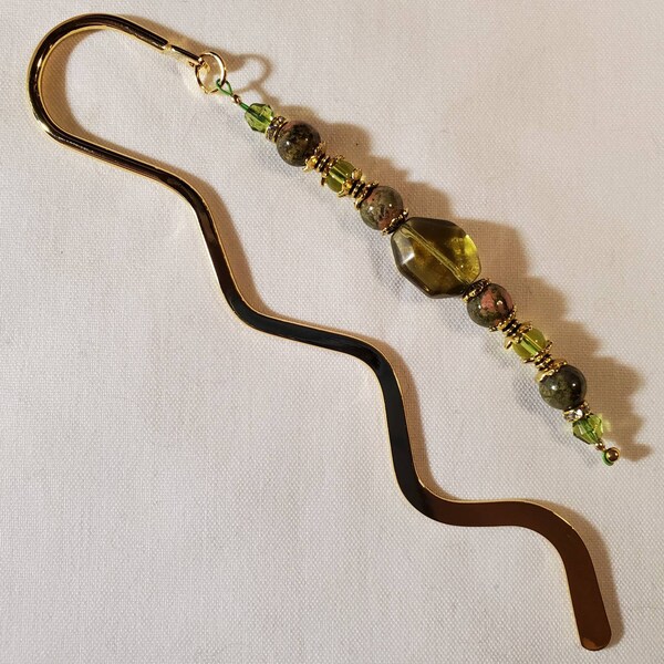 Shepherds Hook Bookmark With Beads - Etsy