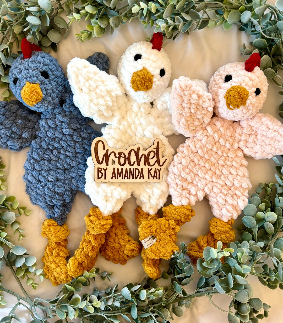 Chicken Snuggler | Crochet Chicken | Crochet Snuggler | Custom Chicken ...