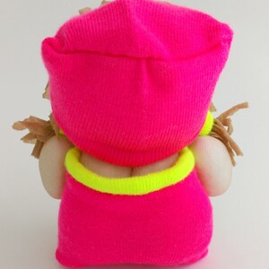 Happy Lily Beautiful Handmade Doll From Socks, Decorative Doll, Stuffed ...