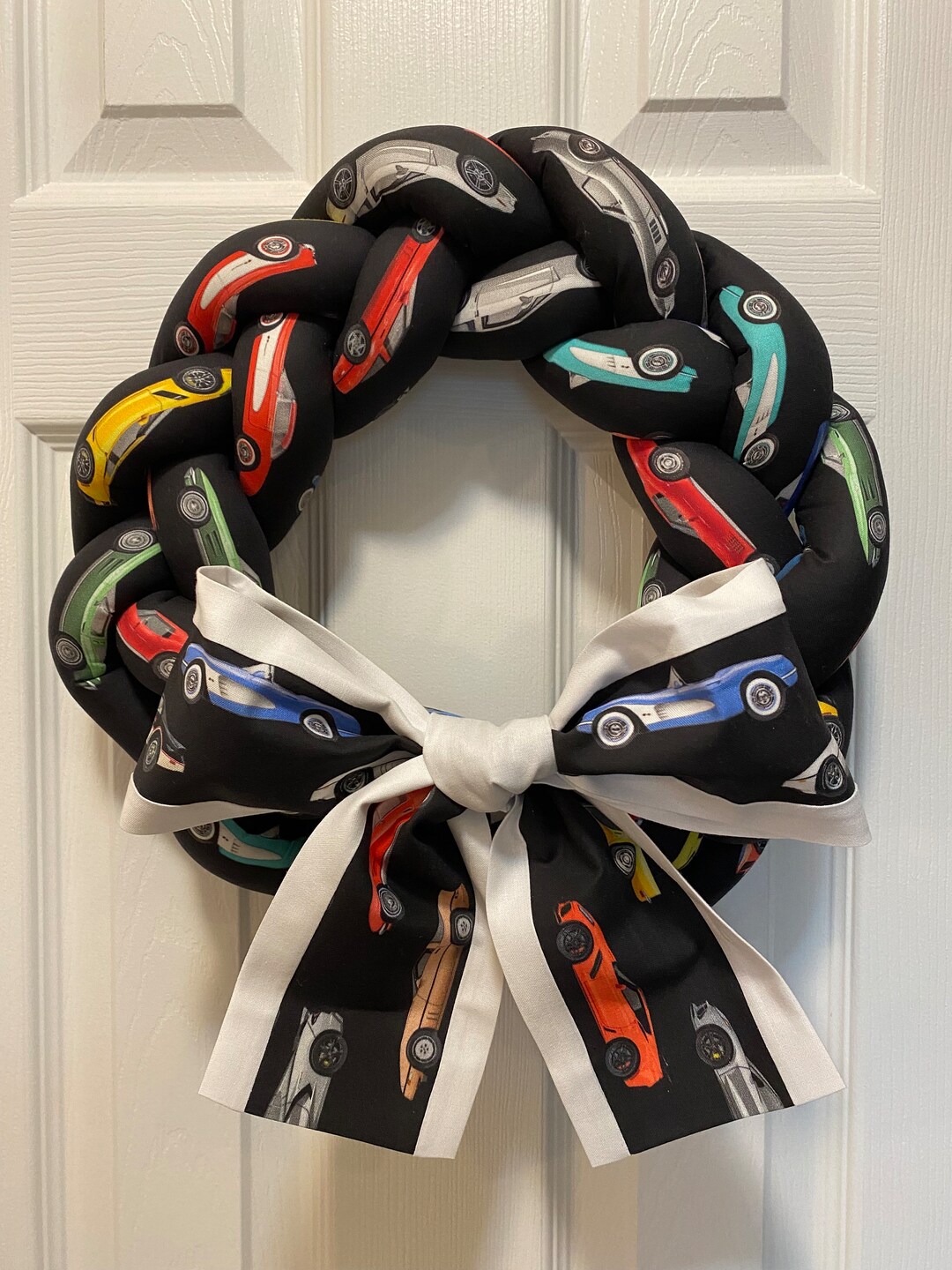 Corvette Wreath - Custom Chevy Corvette Wreath - Car Wreath - Chevrolet ...