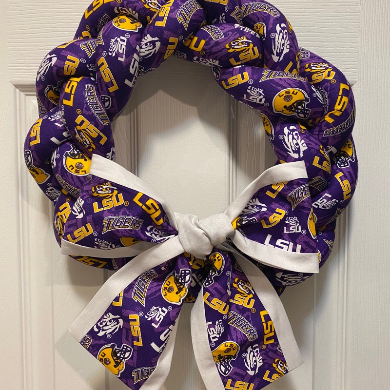 Lsu Wreath - Etsy