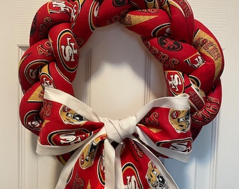 San Francisco 49ers Wreath - Etsy