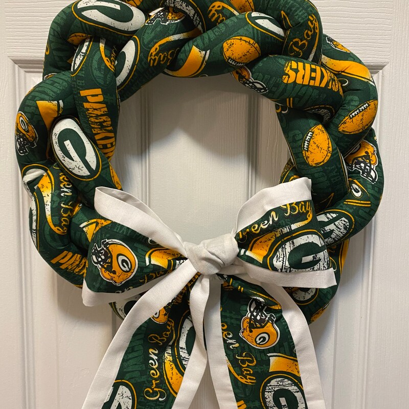 Packers Wreath - Etsy