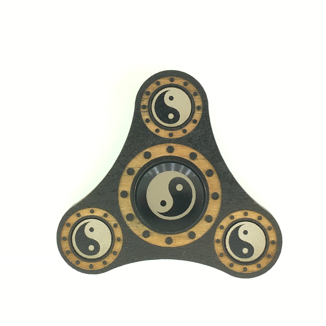 Fidget Spinner - Handcrafted Wood Fidget Spinner - Etsy