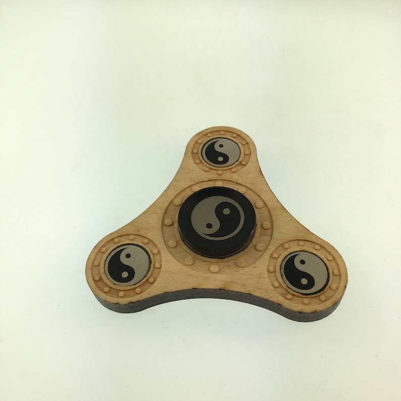 Fidget Spinner - Handcrafted Wood Fidget Spinner - Etsy