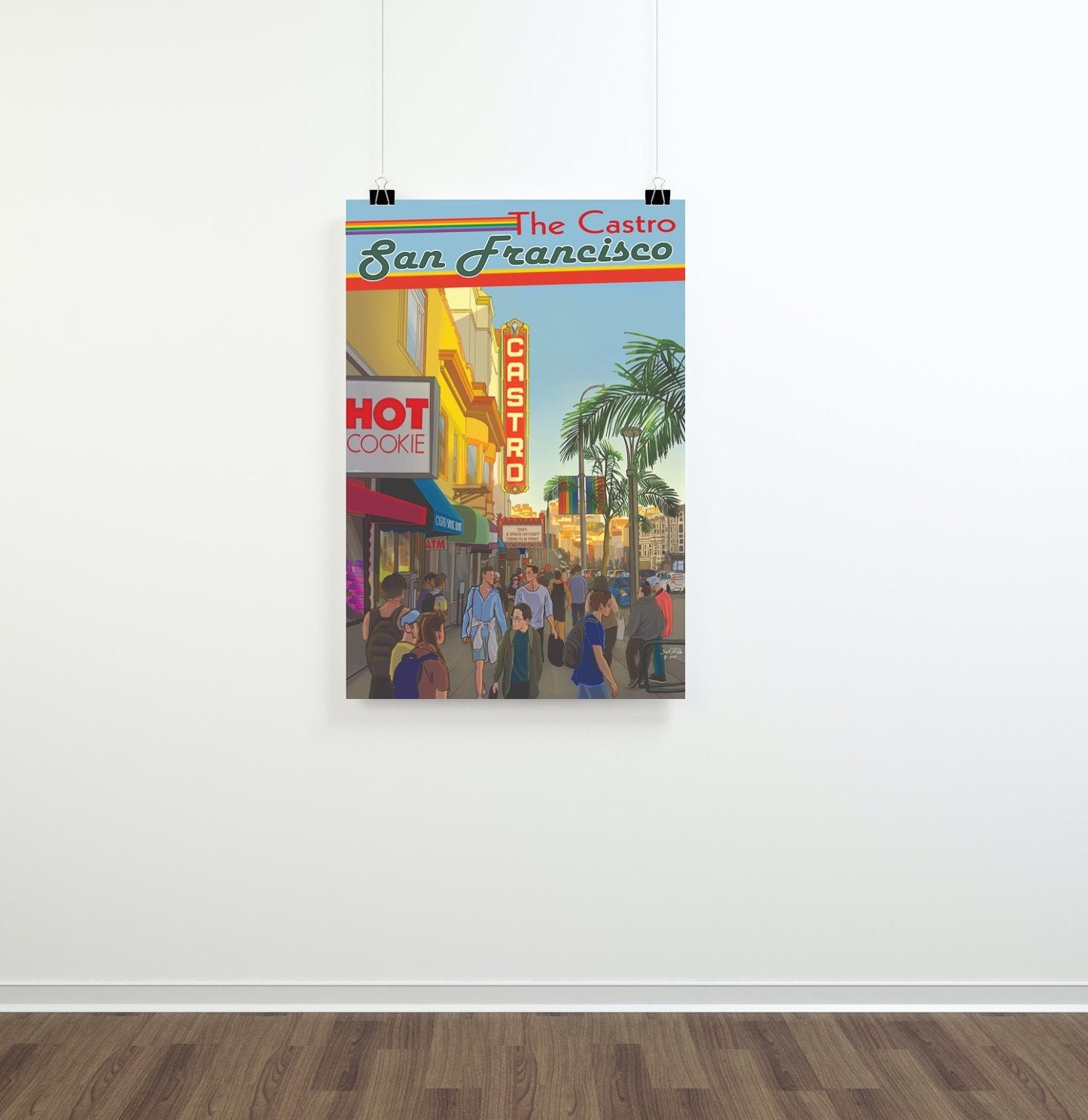 The Castro San Francisco Poster, Premium Matte Vertical Posters, Travel ...