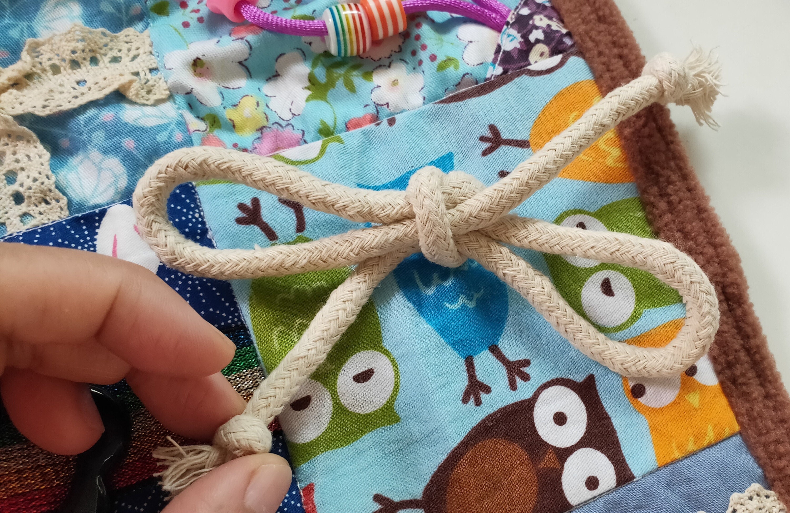 Fidget Blanket - Sensory Quilt - Alzheimer's Patients - Dementia ...