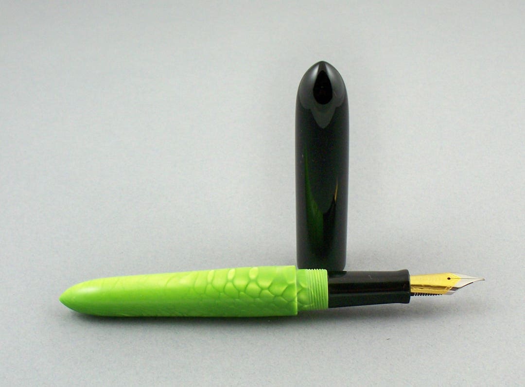 Dragon Streamline Model Fountain Pen Etsy