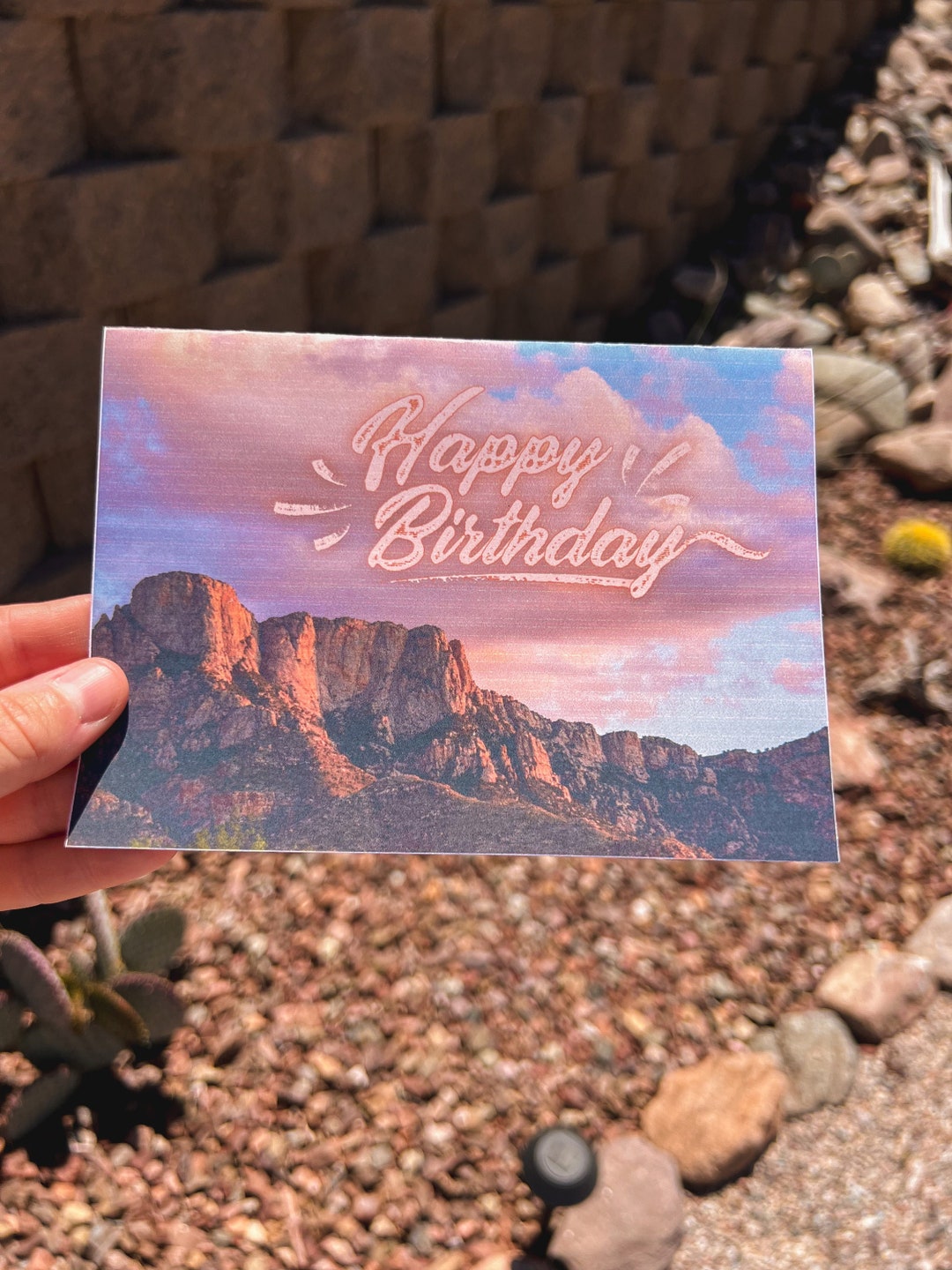 Arizona Birthday Cards | SET OF 5 or 10 Handmade Blank Cards With ...