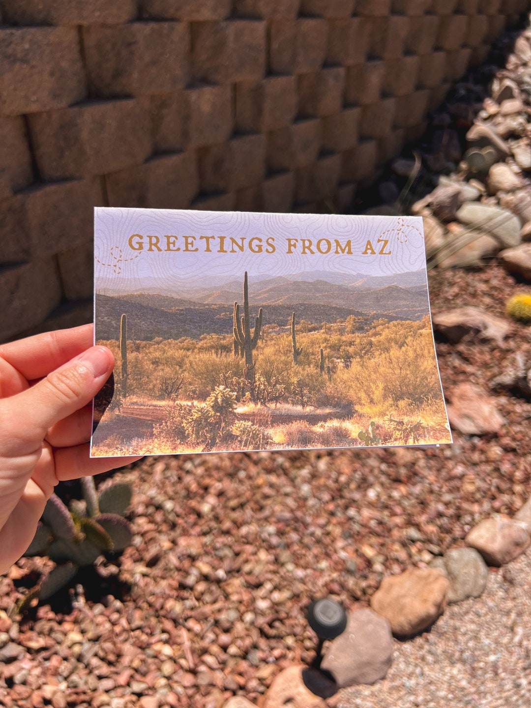 Arizona Greeting Cards | SET OF 5 or 10 Handmade Blank Cards With ...
