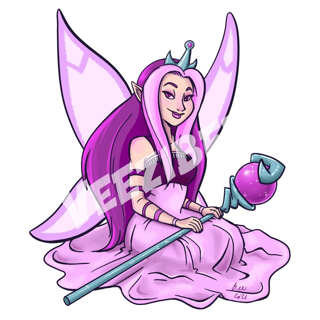 Neopets Faerie Queen Semi-transparent Sticker - Etsy