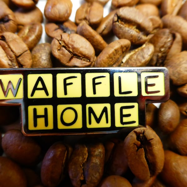 Waffle Pin - Etsy