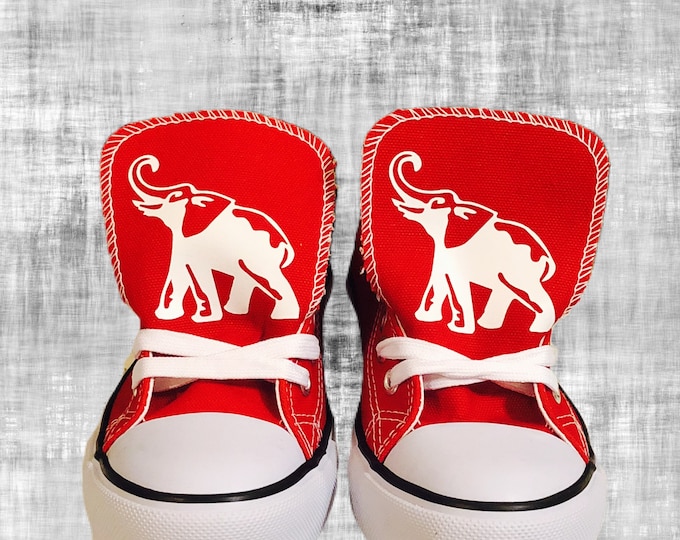 Custom Delta Sigma Theta Converse Style Shoes - Etsy
