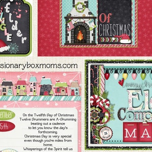 Care Package Kit - Christmas - 12 Days of Christmas/missionary Care ...