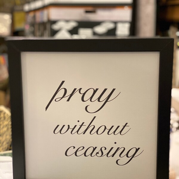 Pray Without Ceasing - Etsy