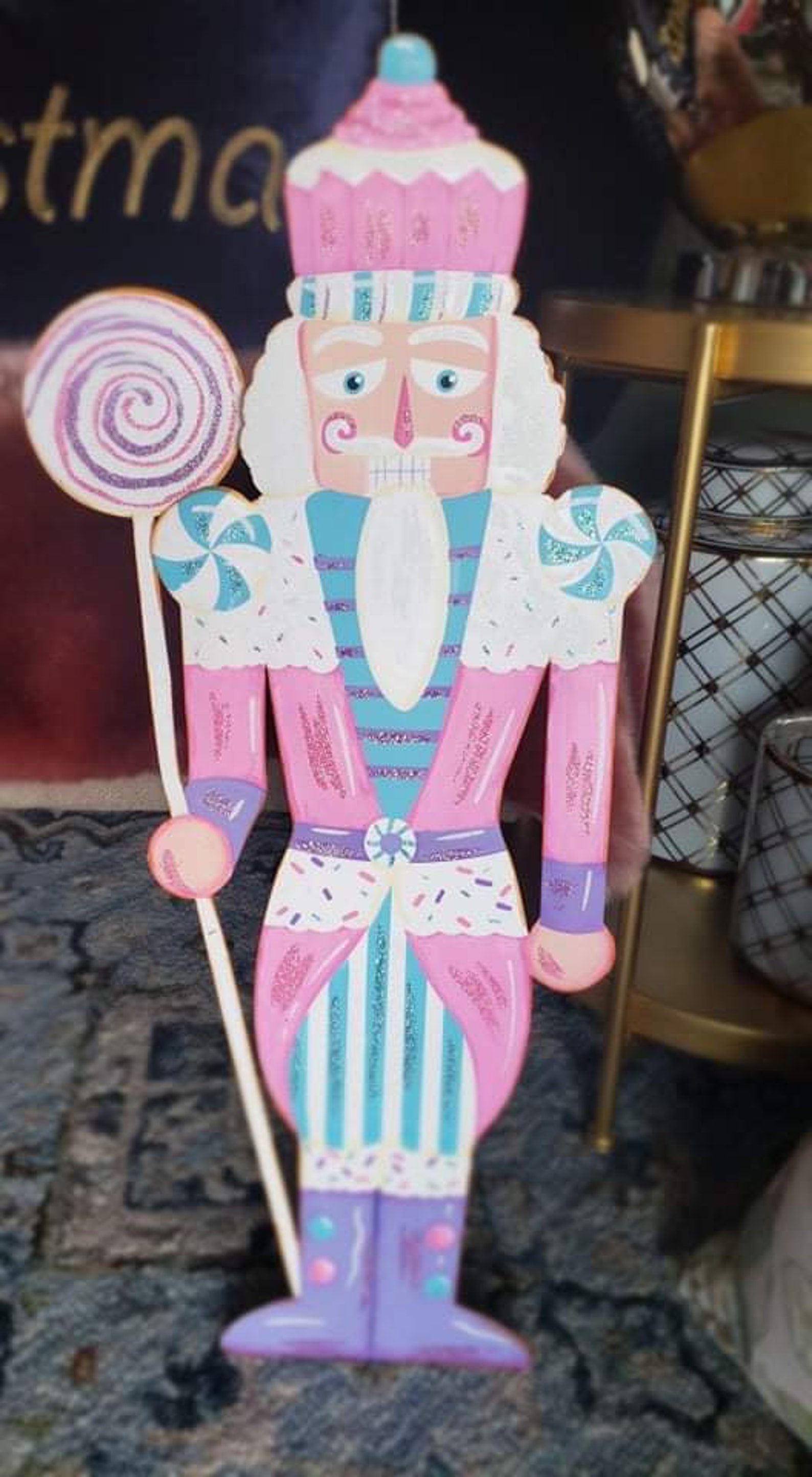 Pretty Pastel Nutcracker Stake - Etsy