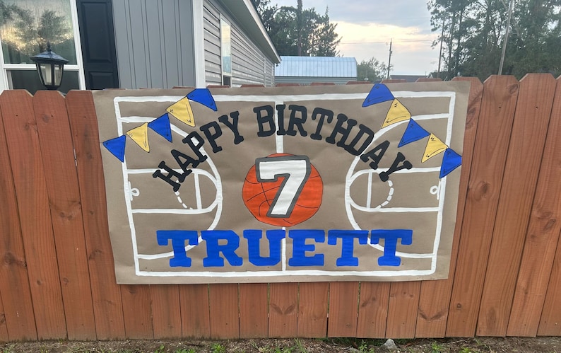 Hand Painted Baby Shower Banner, Gingham Silly Goose Baby Shower Banner ...