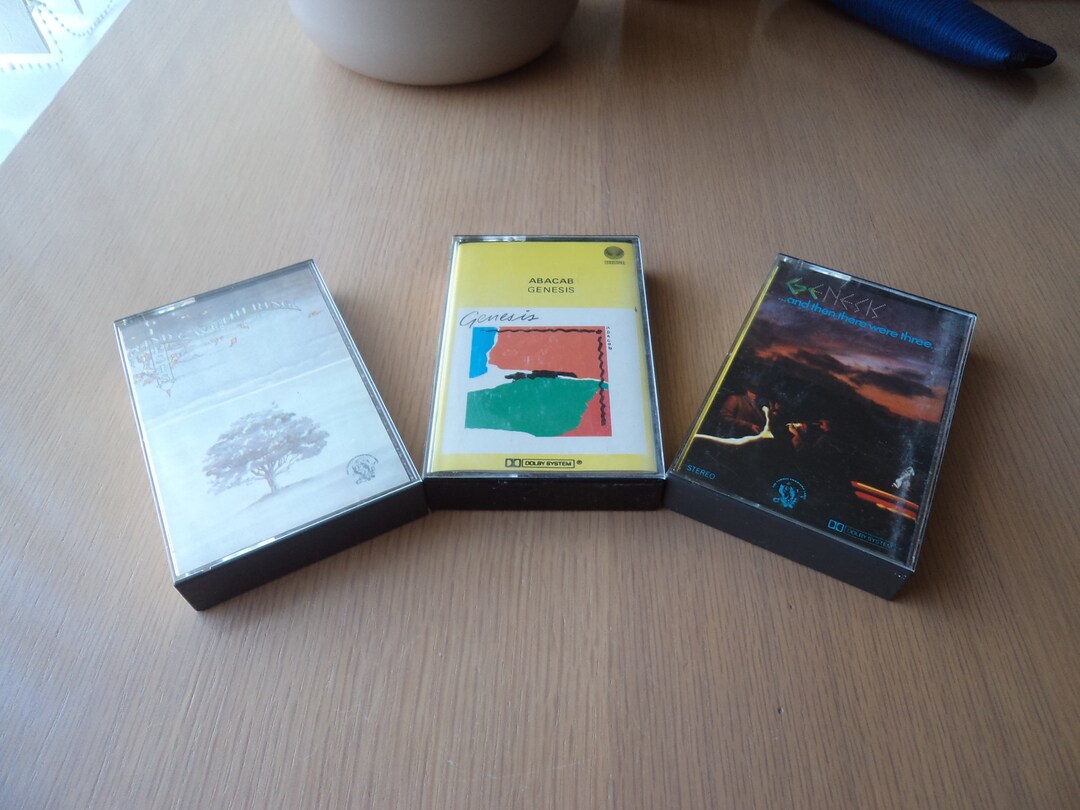 3 X Genesis Cassette Tapes-abacab,wind and Wuthering and Then There ...