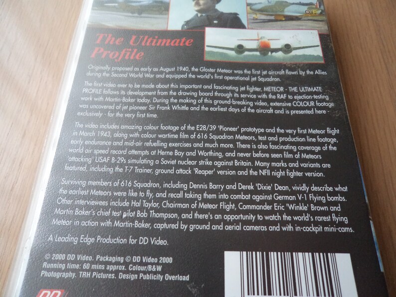 Meteor-the Ultimate Profile-vhs Video - Etsy