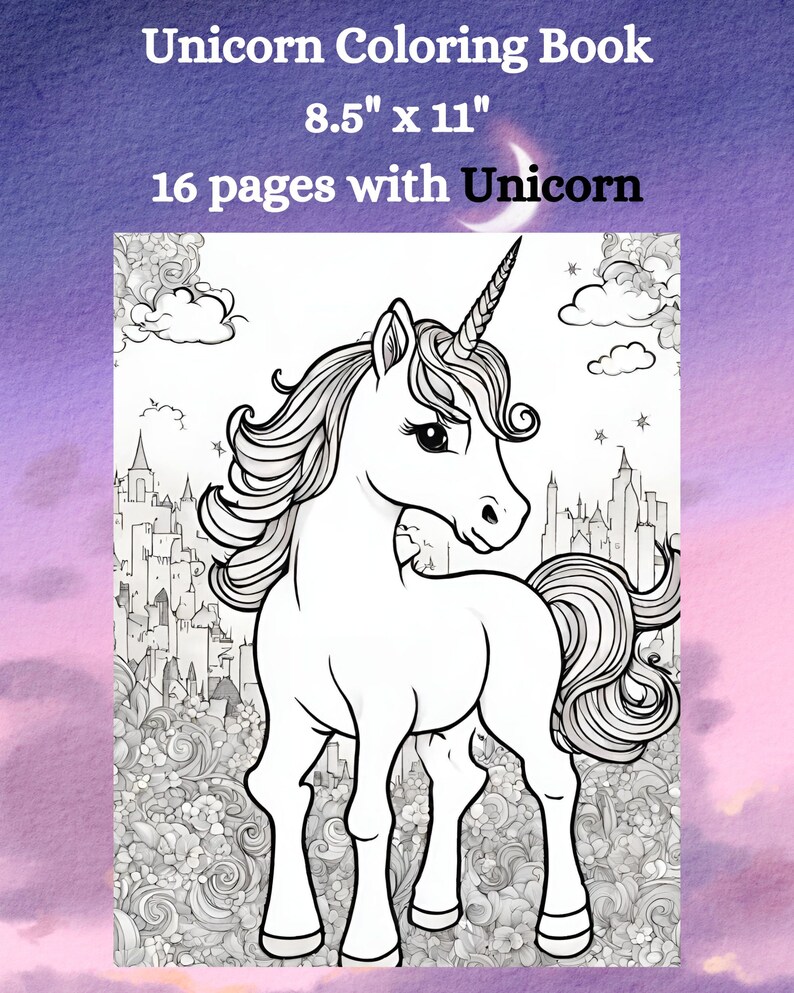 Magical Unicorn Coloring Pages Enchanted Adventures Await Printable ...