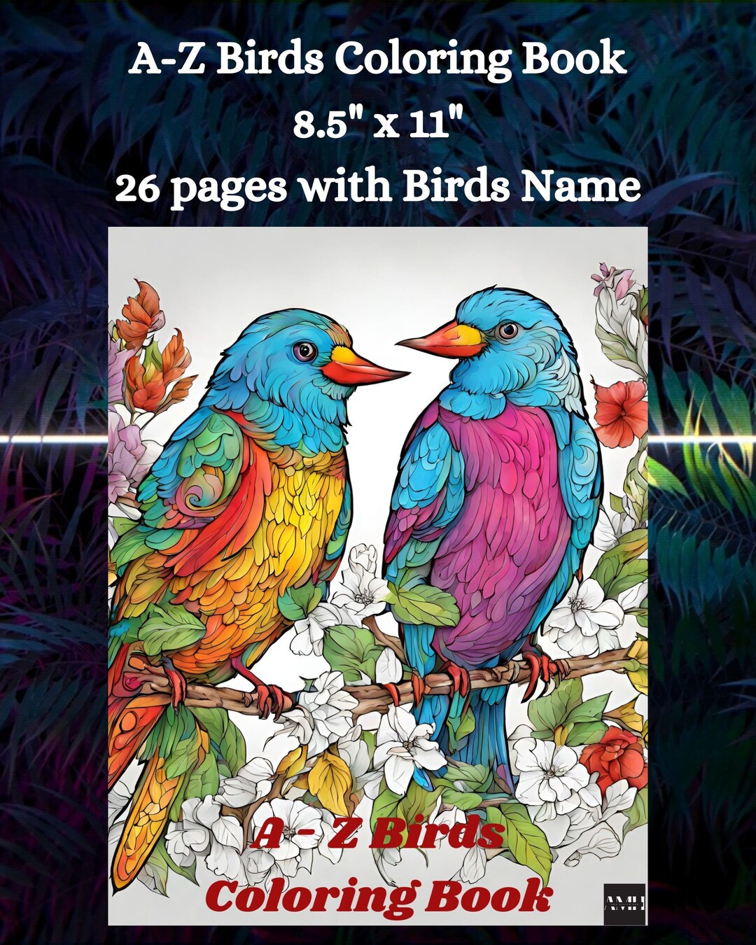 Birds ABC Coloring Pages Educational Journey Through Avian Alphabet, A ...