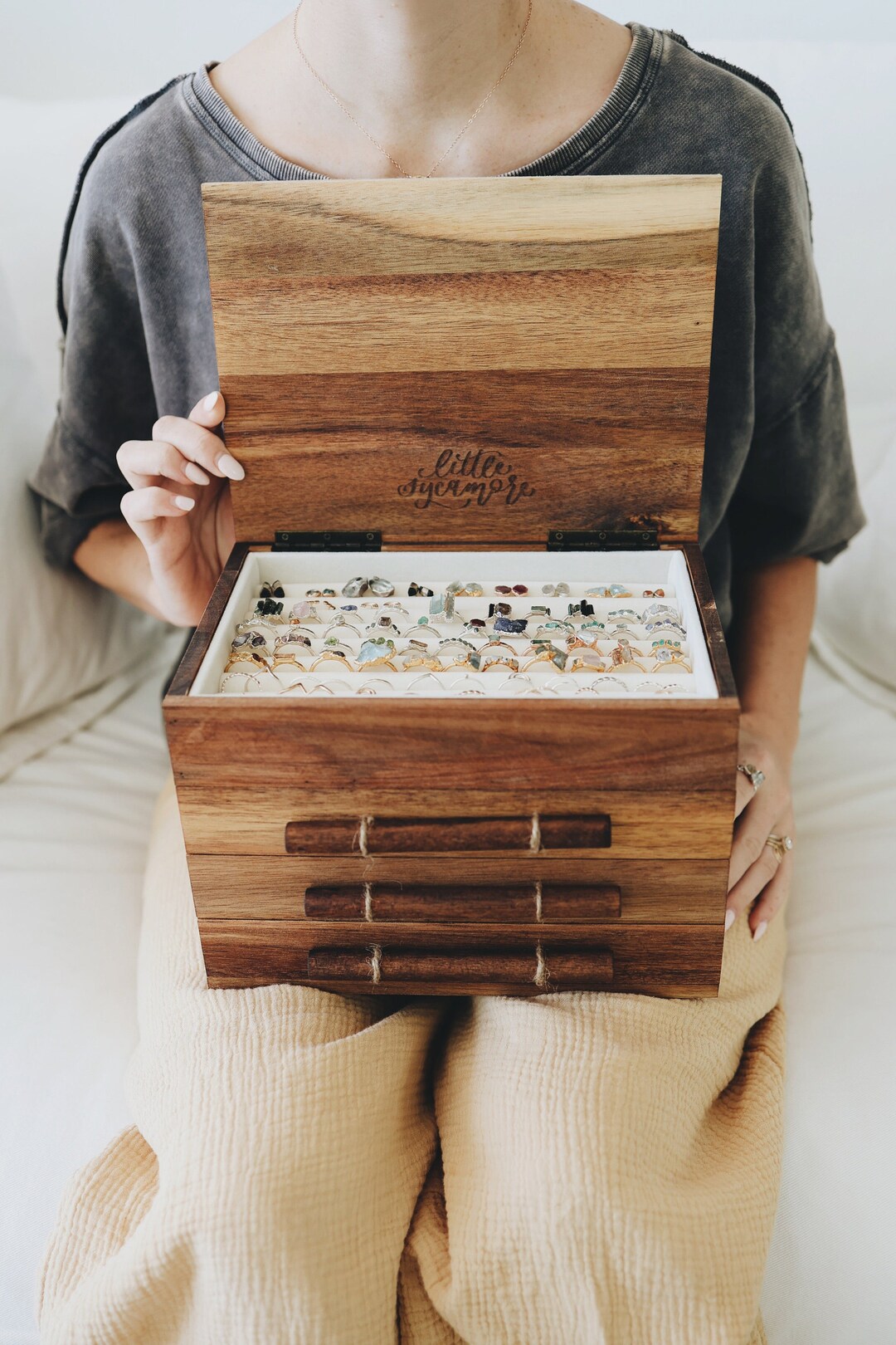 Jewelry Box Wooden Jewelry Box Luxury Custom Jewelry Box Jewelry ...