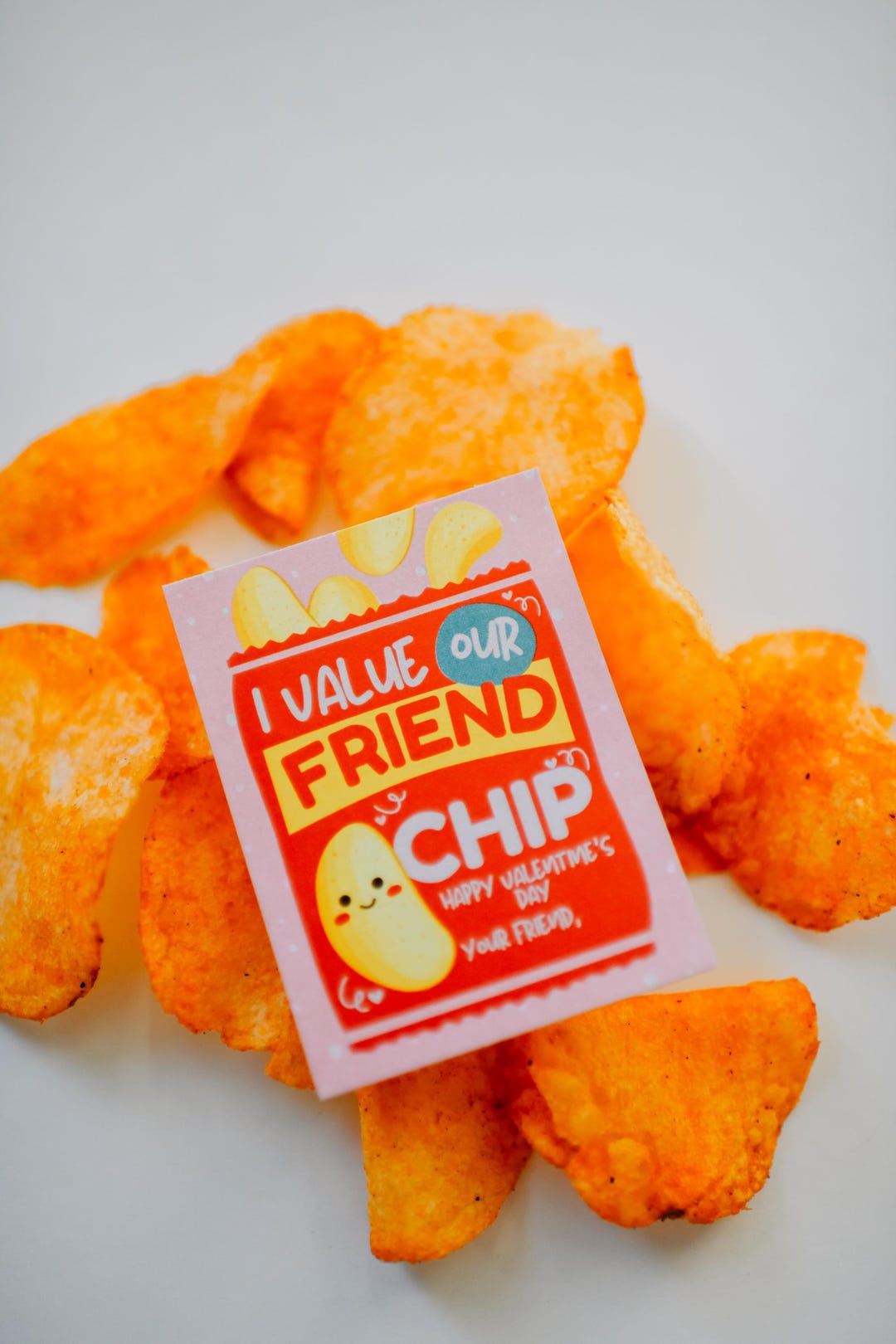 Chip Valentine Printable, Chips Valentine, Valentine Printable ...