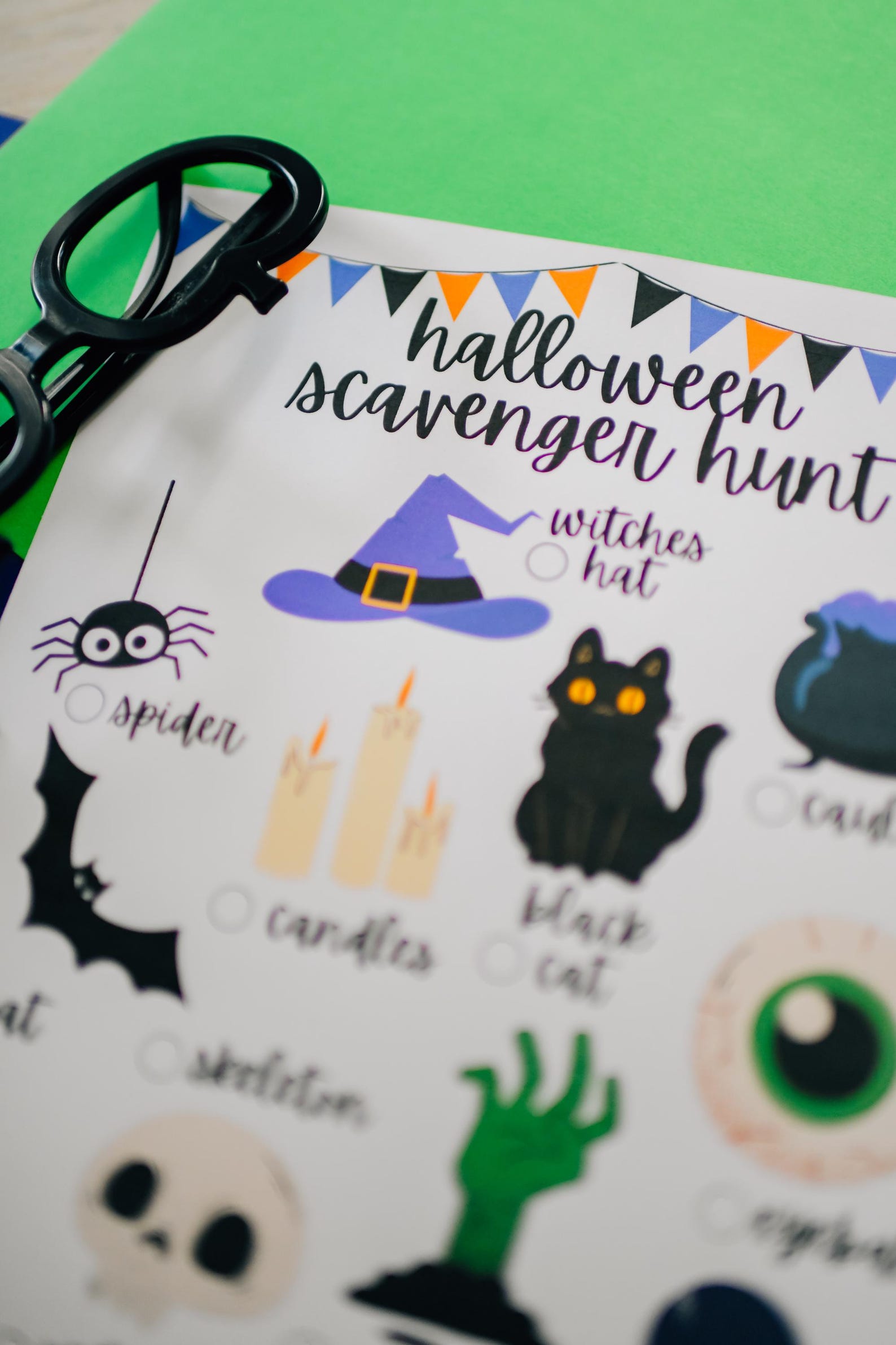 Halloween Scavenger Hunt, Halloween Game, Halloween Scavenger Hunt Game ...