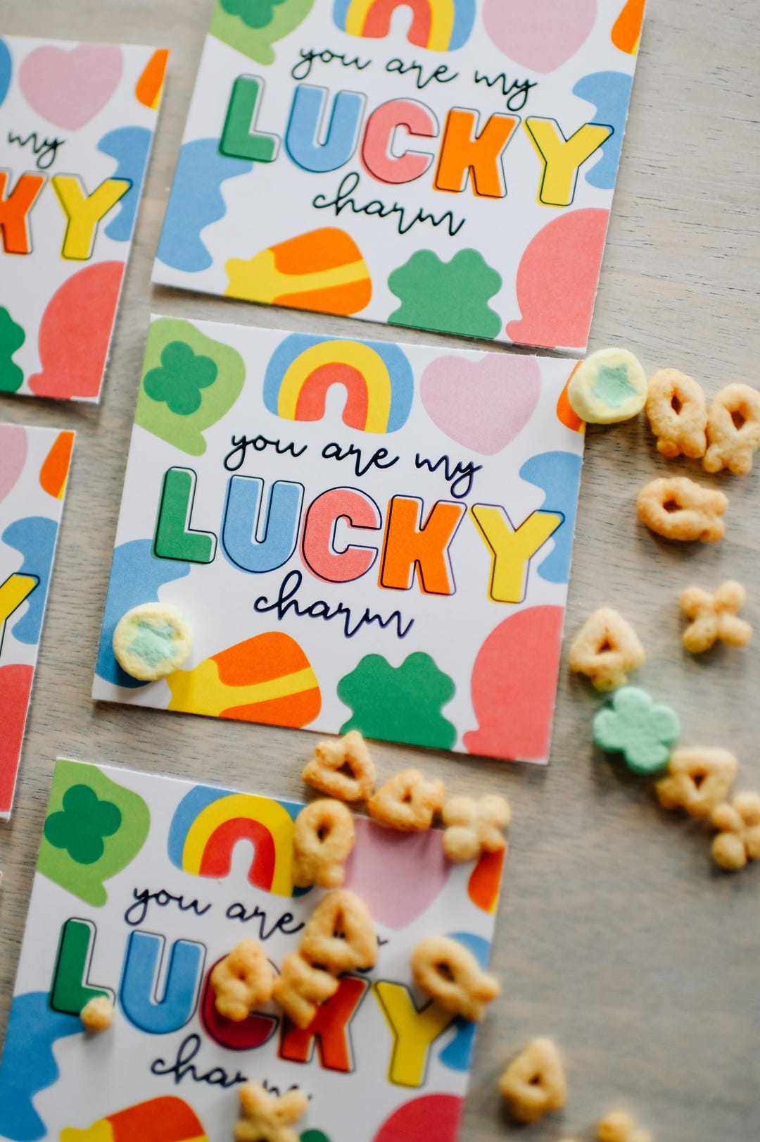 Lucky Charms Printable, St. Patricks Day Printable, St. Patricks Tag ...