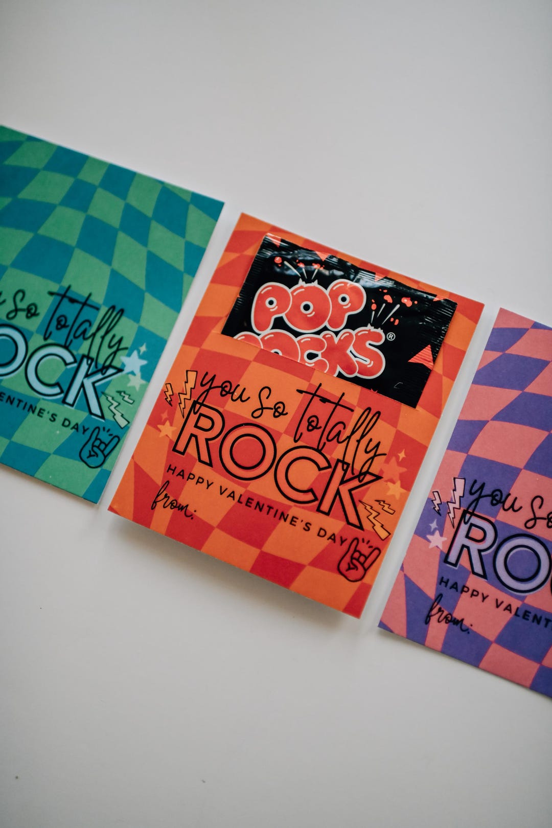 Pop Rock Valentine Printable, You Rock Valentine Printable, Valentine ...