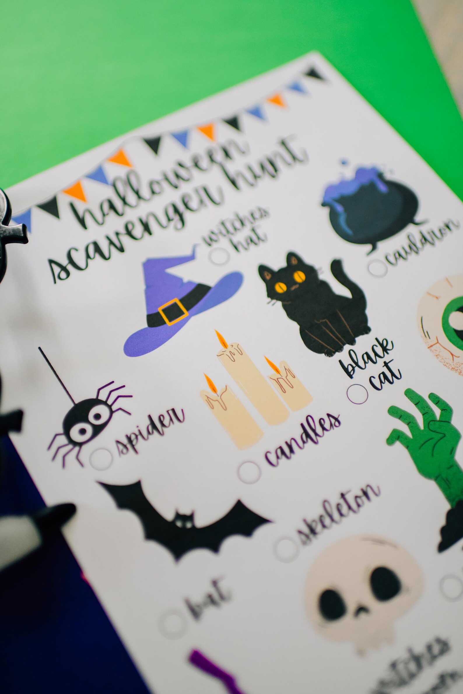 Halloween Scavenger Hunt, Halloween Game, Halloween Scavenger Hunt Game ...
