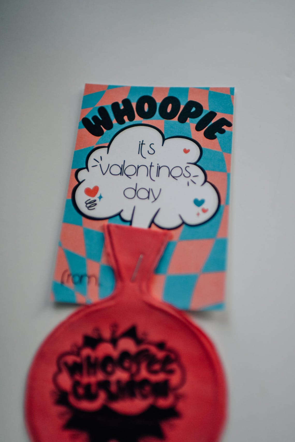 Whoopie Cushion Valentine Printable, Whoopie Valenine, Boy Valentine ...