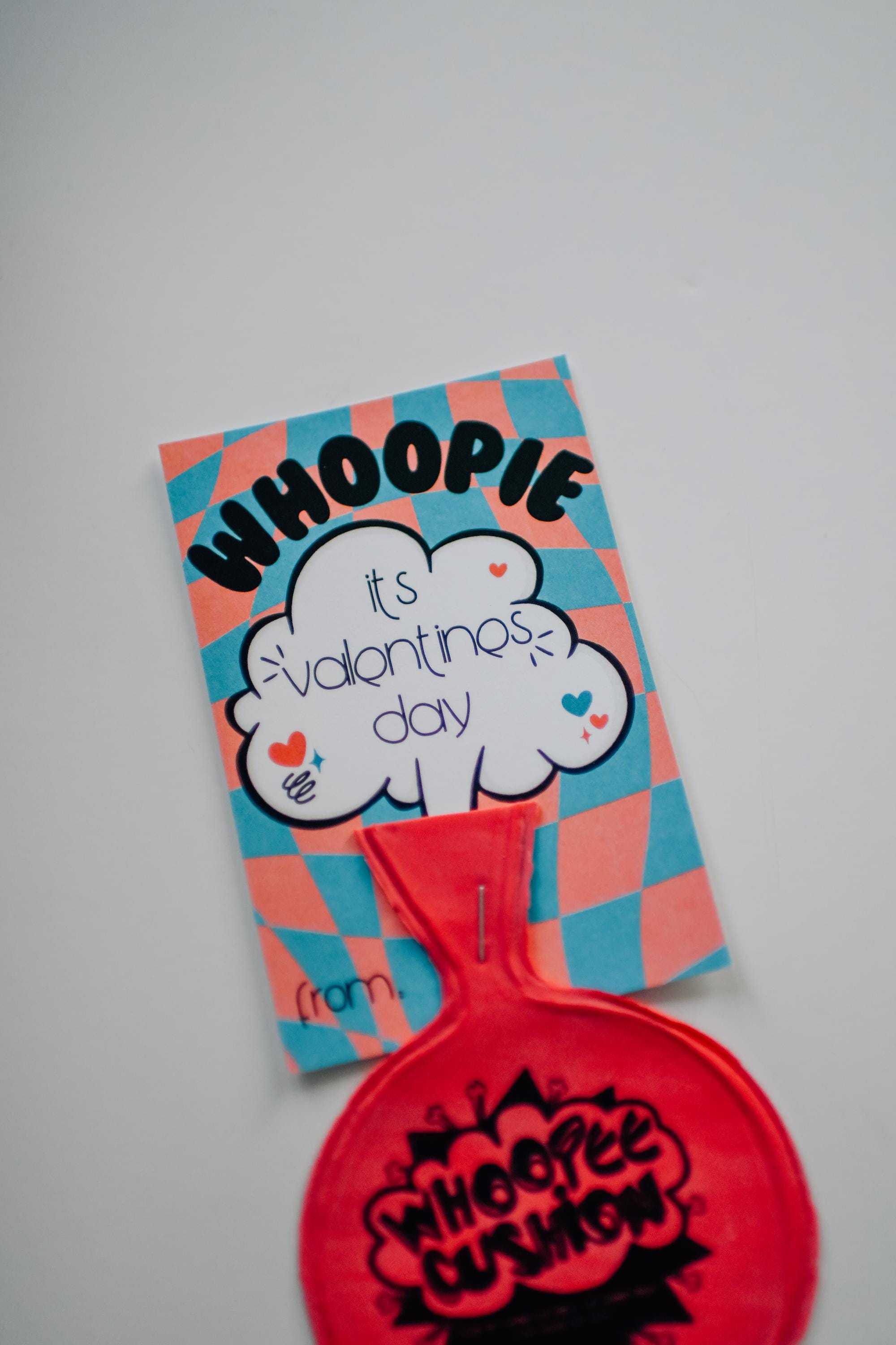Whoopie Cushion Valentine Printable, Whoopie Valenine, Boy Valentine ...