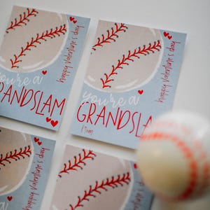 Baseball Valentine Printable, Valentine Printable, Baseball Valentine ...