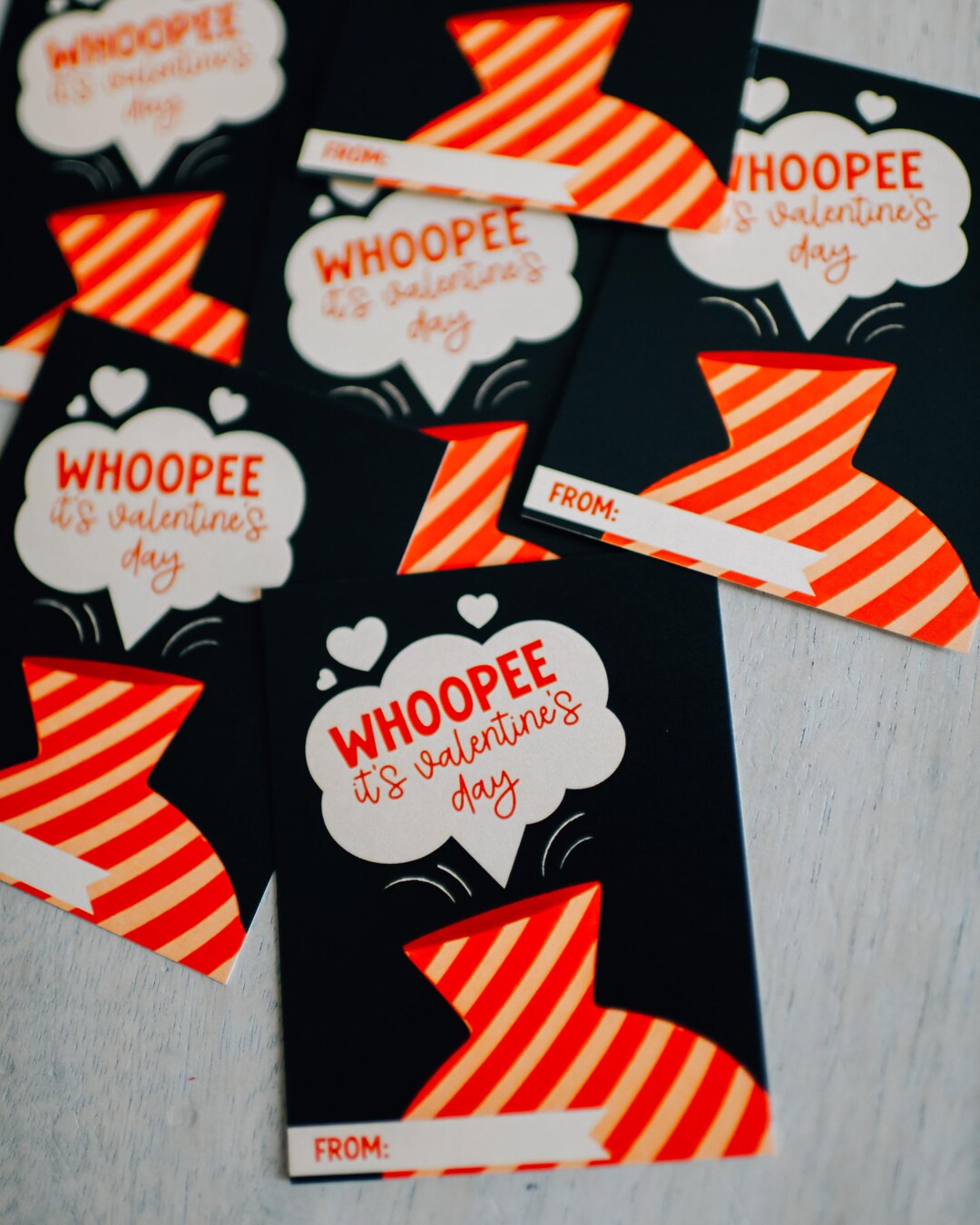 Funny Whoopee Cushion Valentine Card, Printable Valentine (digital ...