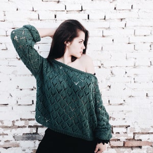 GREEN DAY SWEATER Pattern - Etsy