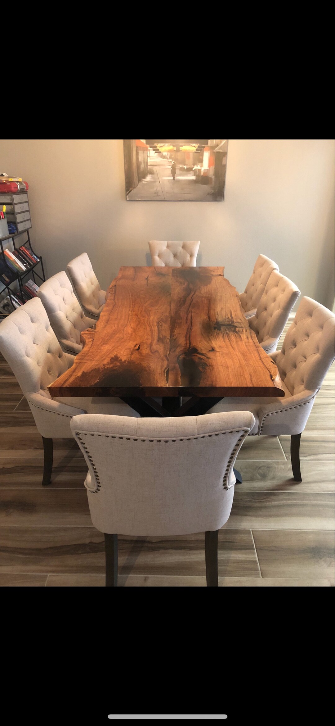Live Edge Dining Table - Etsy