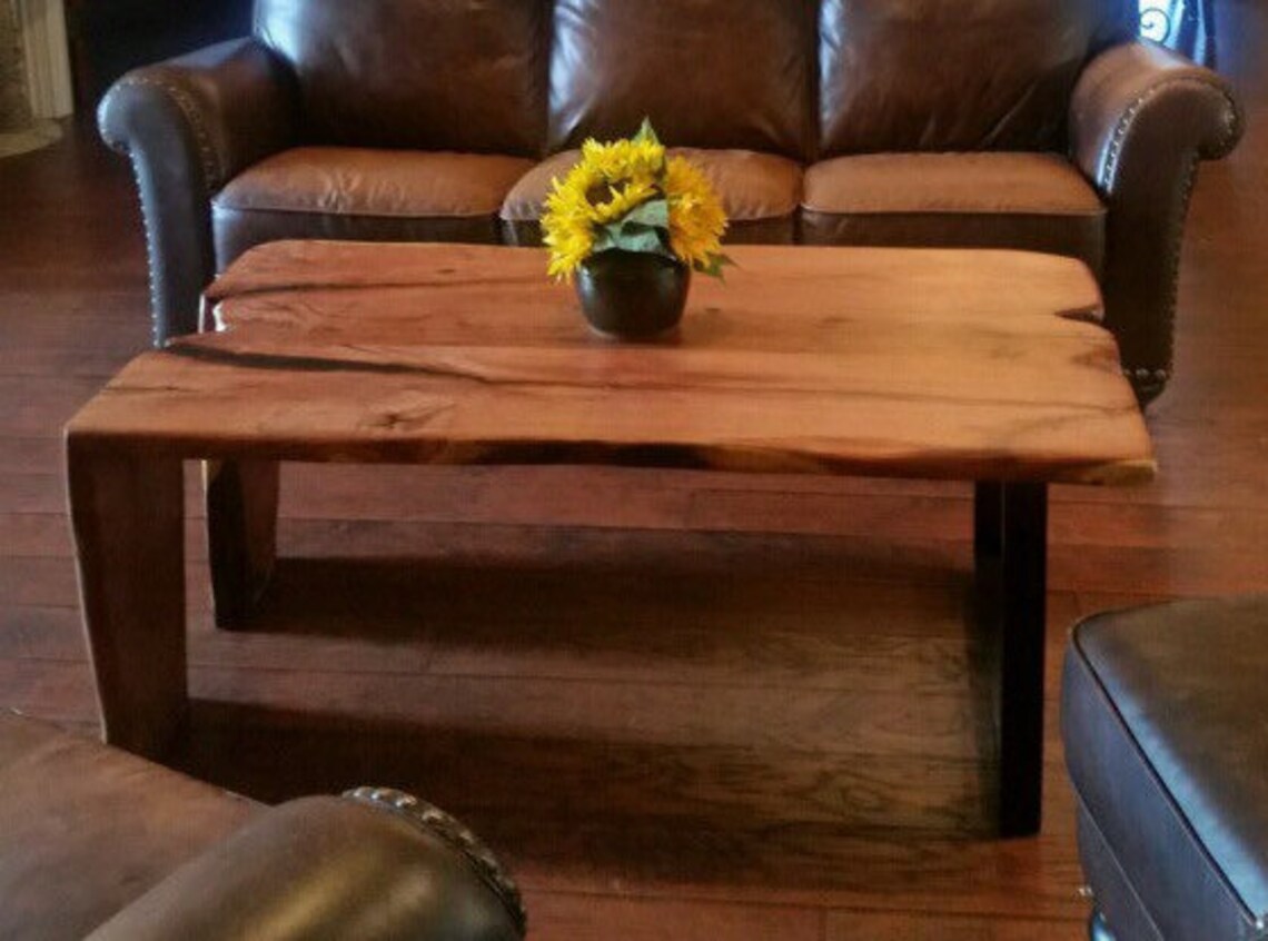 Live Edge Coffee Table - Etsy
