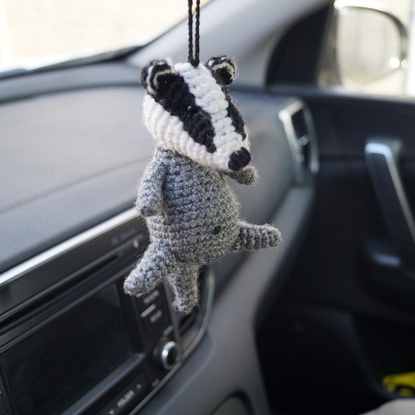 Badger Charm - Etsy