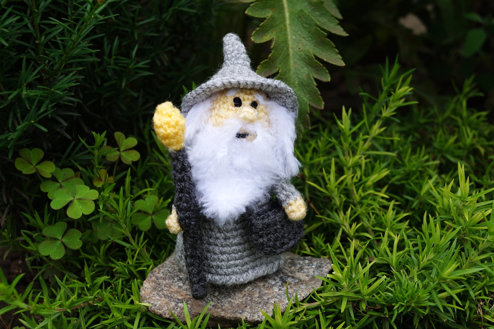 Wizard finger puppet druid plush toy wizard toy merlin | Etsy