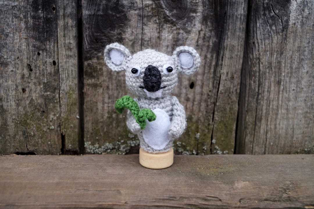 Koala Finger Puppet, Koala Gift Idea, Koala Plush Toy, Infant Toys ...