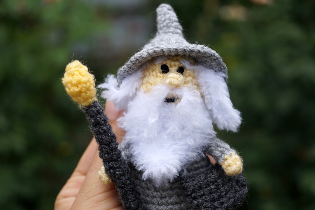 Wizard Finger Puppet, Druid Plush Toy, Wizard Toy, Merlin Puppet ...