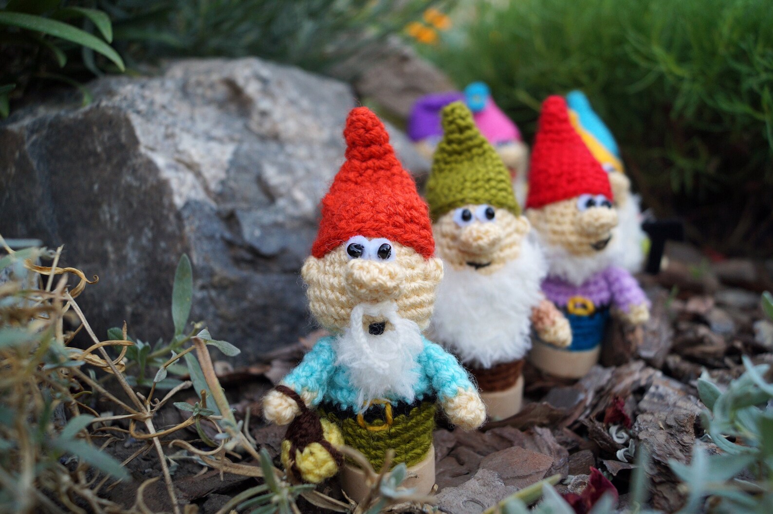 Gnome Finger Puppets Snow White Puppet Toys for Toddlers - Etsy