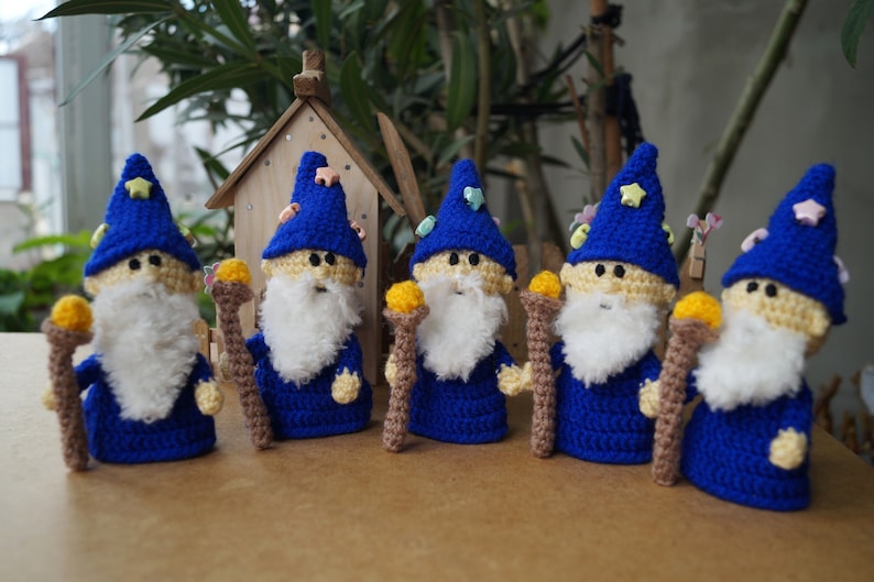 Wizard Finger Puppet Wizard Toy Merlin Wizard Gift Gandalf - Etsy