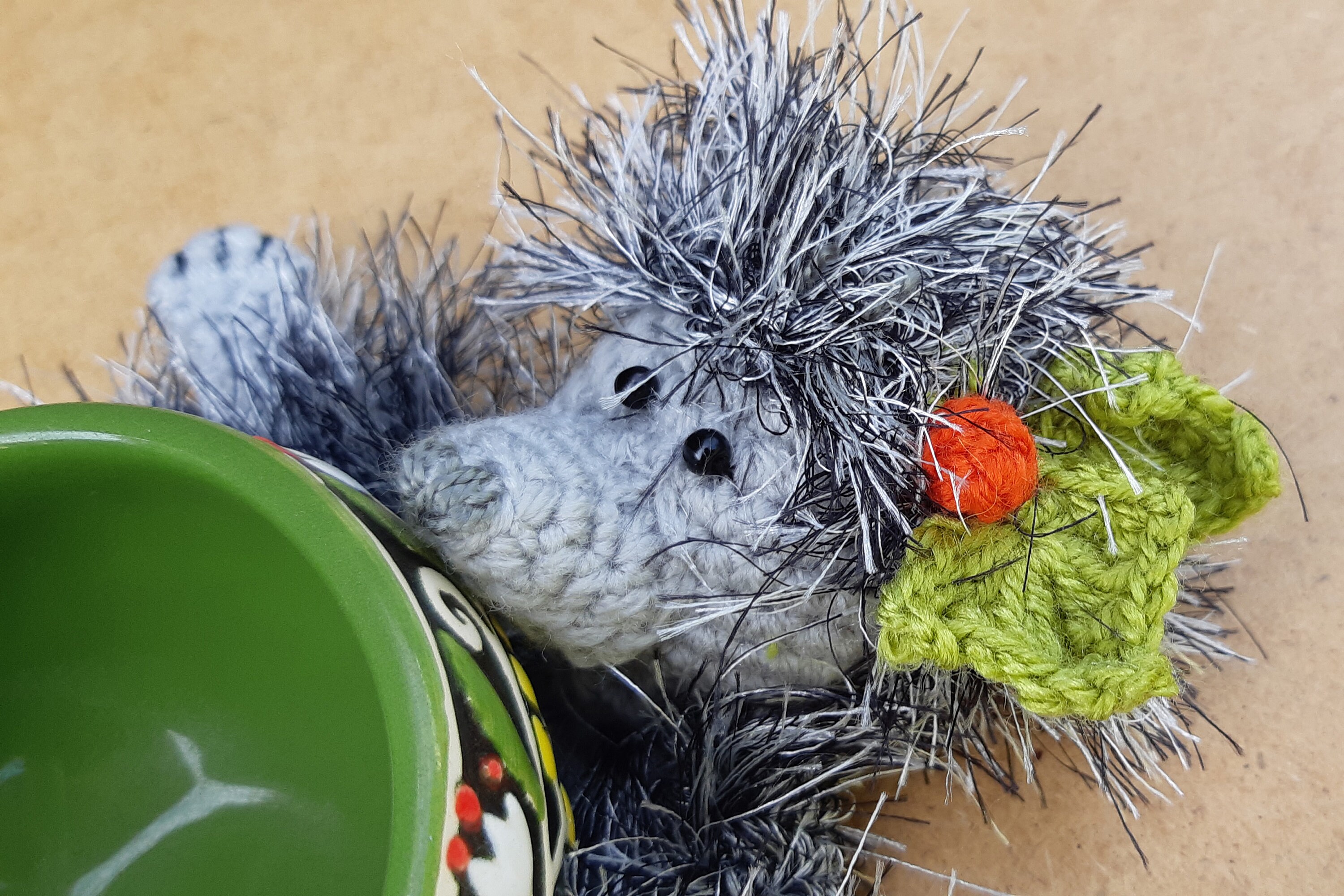 Hedgehog coaster hedgehog gift funny coaster forest animal | Etsy