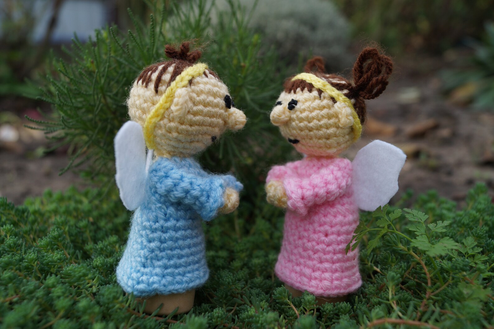 Angel Finger Puppet Christmas Angel Toy Angel Baptism Gift | Etsy