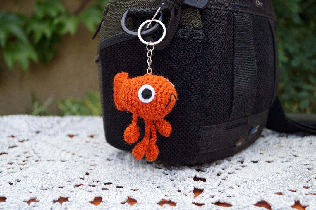 Poisoned Steve Crochet Keychain: Funny Gamer Meme Charm - Etsy