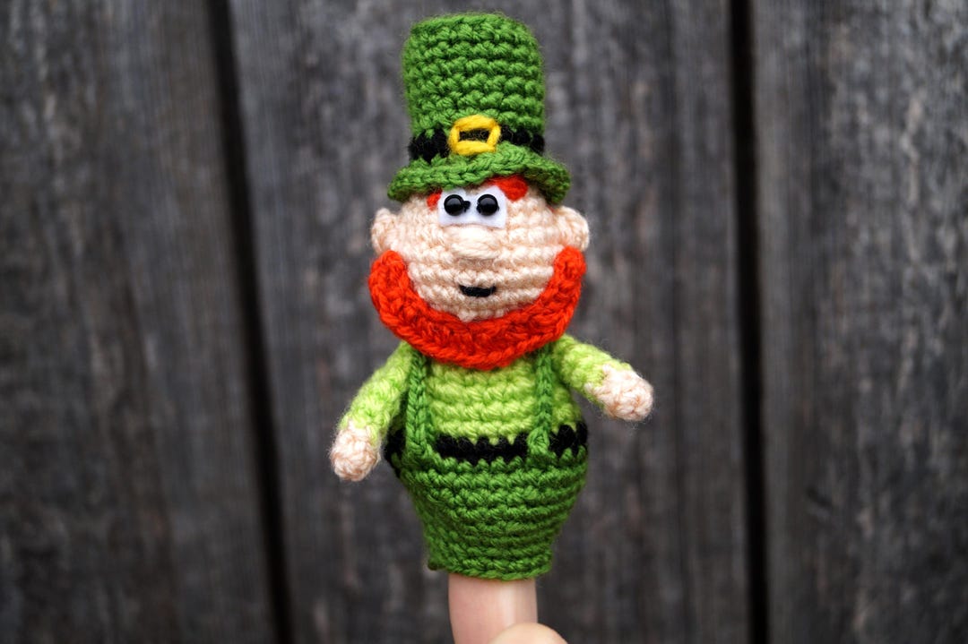 Patrick Puppet, Finger Puppet, Kids Finger Toy, Patrick Plush Toy ...