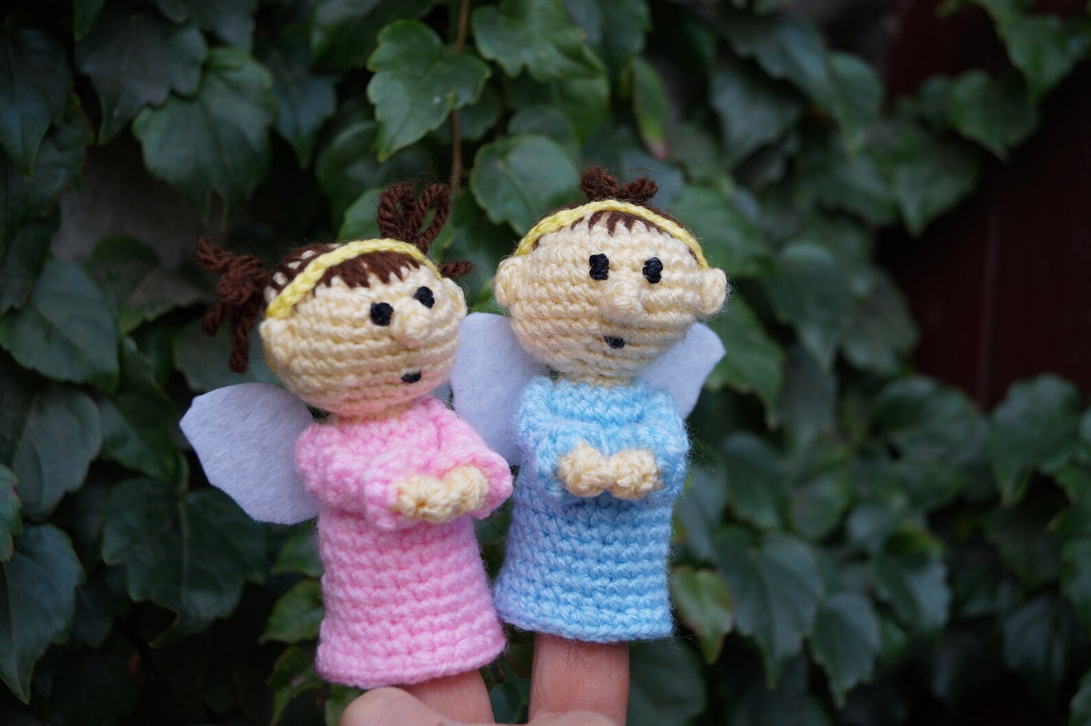 Angel Finger Puppet Christmas Angel Toy Angel Baptism Gift | Etsy